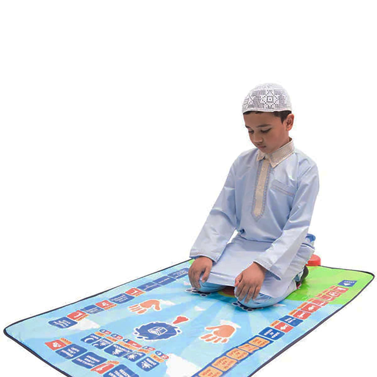Salat Namaz Prayer Mat Educational for Kids - Tootooie